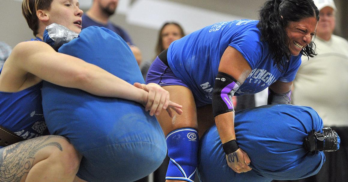 Strongman competition showcases muscles