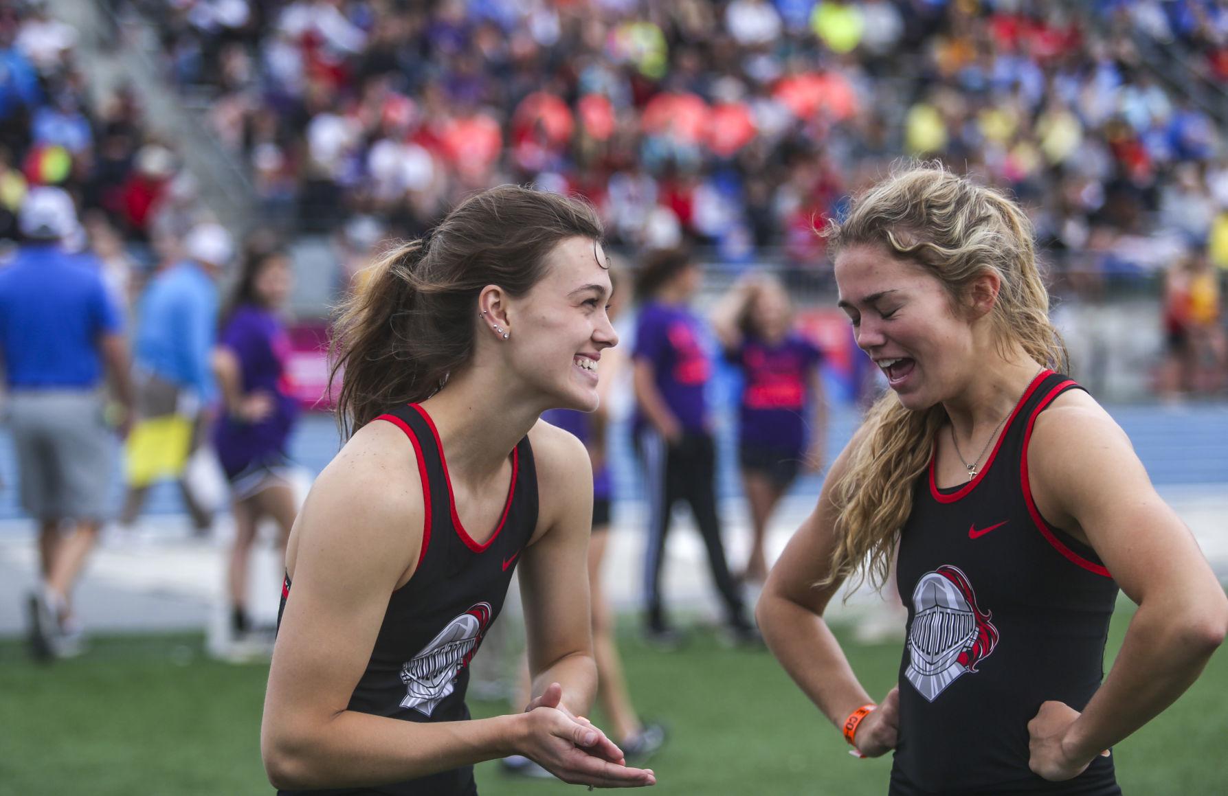 Photos: Iowa coed state track and field — Saturday
