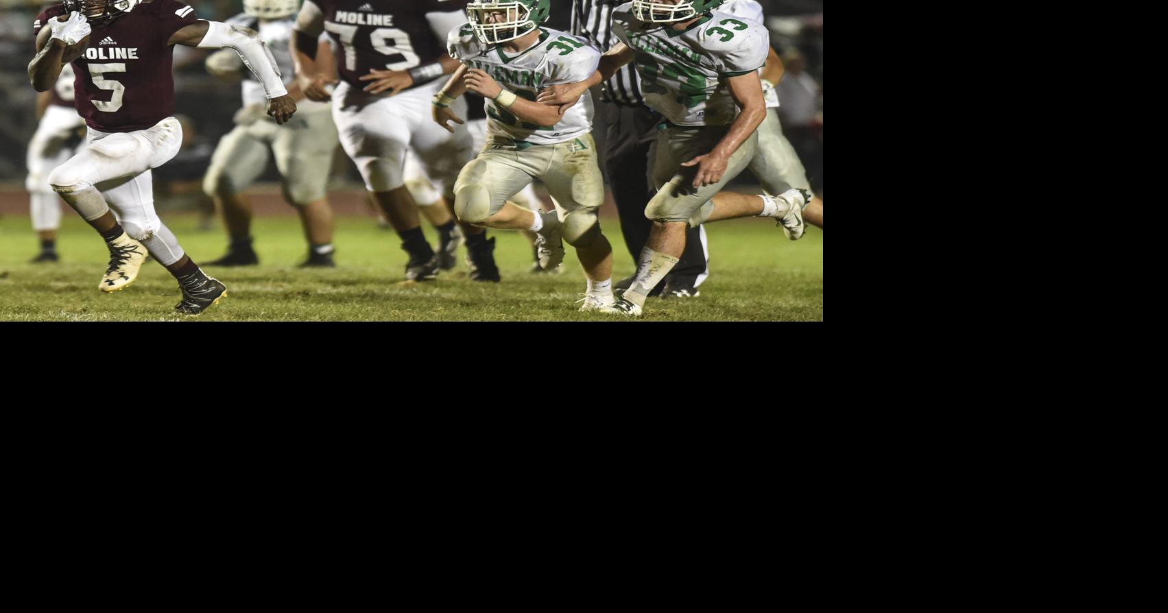 Moline football's 1-2 punches the Alleman Pioneers