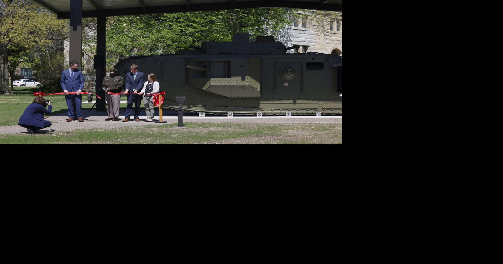 Photos: Arsenal Mark VIII Tank ribbon cutting ceremony