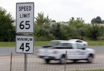 Map shows 70 mph areas on Illinois interstates