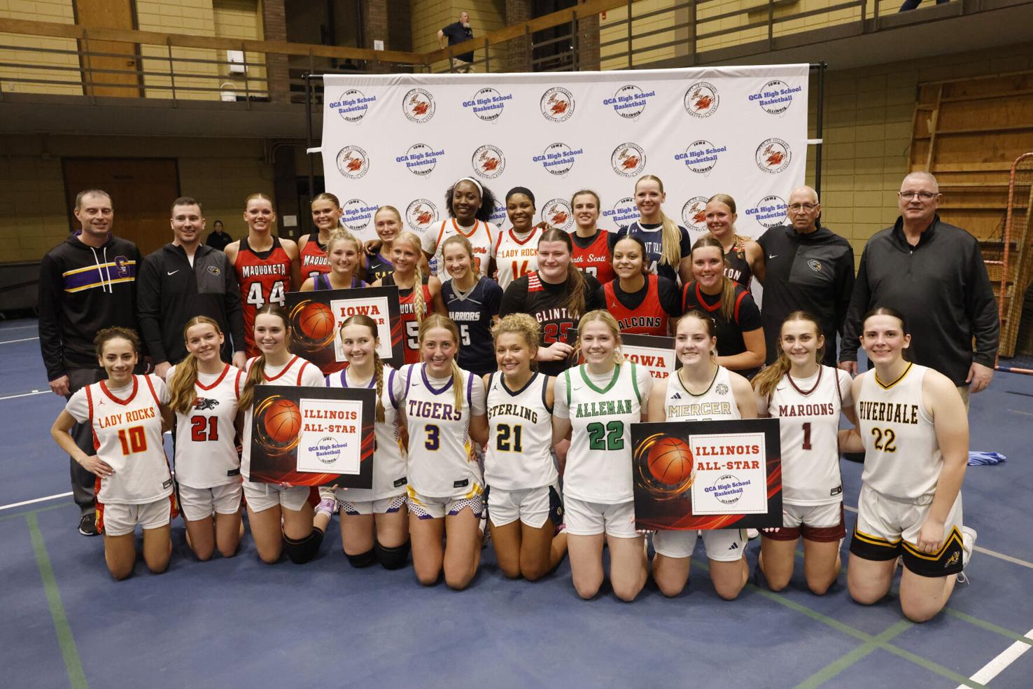 Photos: 36 images from the Girls Iowa vs Illinois All-Star game