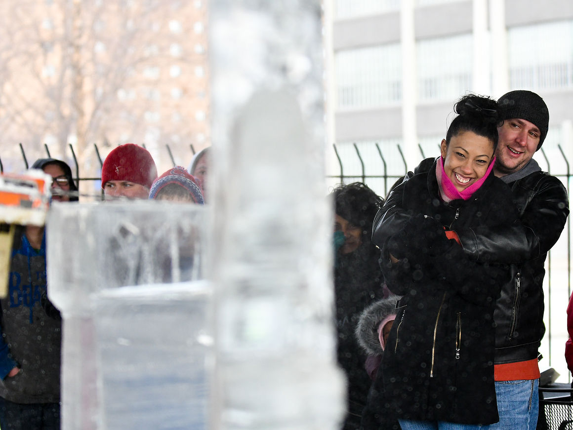 Icestravaganza tradition grows, features medieval ice sculptures