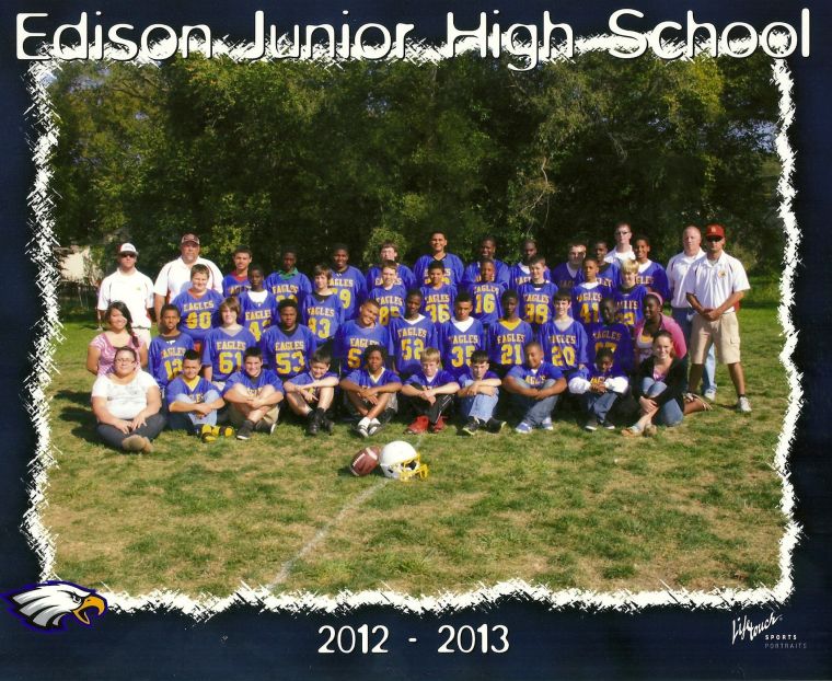 Edison 7th-graders unbeaten conference champs