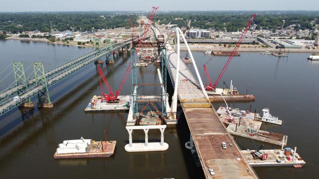 PHOTOS: Progress on the new Interstate 74 bridge between Bettendorf and Moline