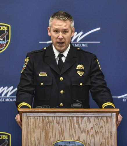 East Moline police honor a fallen comrade