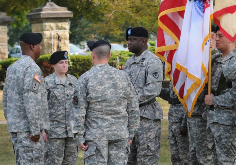 First command sergeant major assumes responsibility
