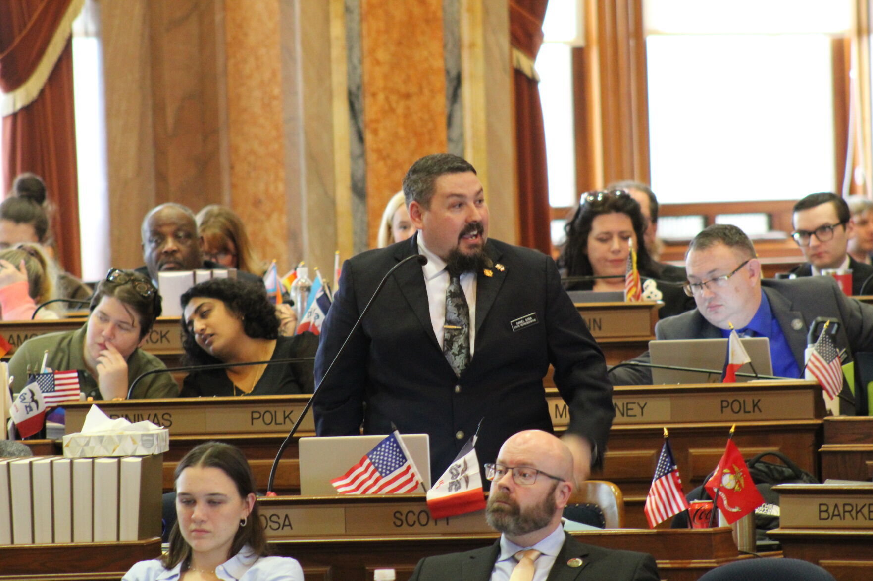 Dan Gosa outlines his goals for 2026 Iowa Legislature