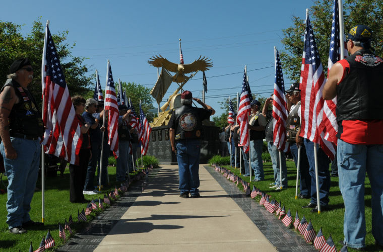 Patriot Guard Riders honor Hero Street veterans
