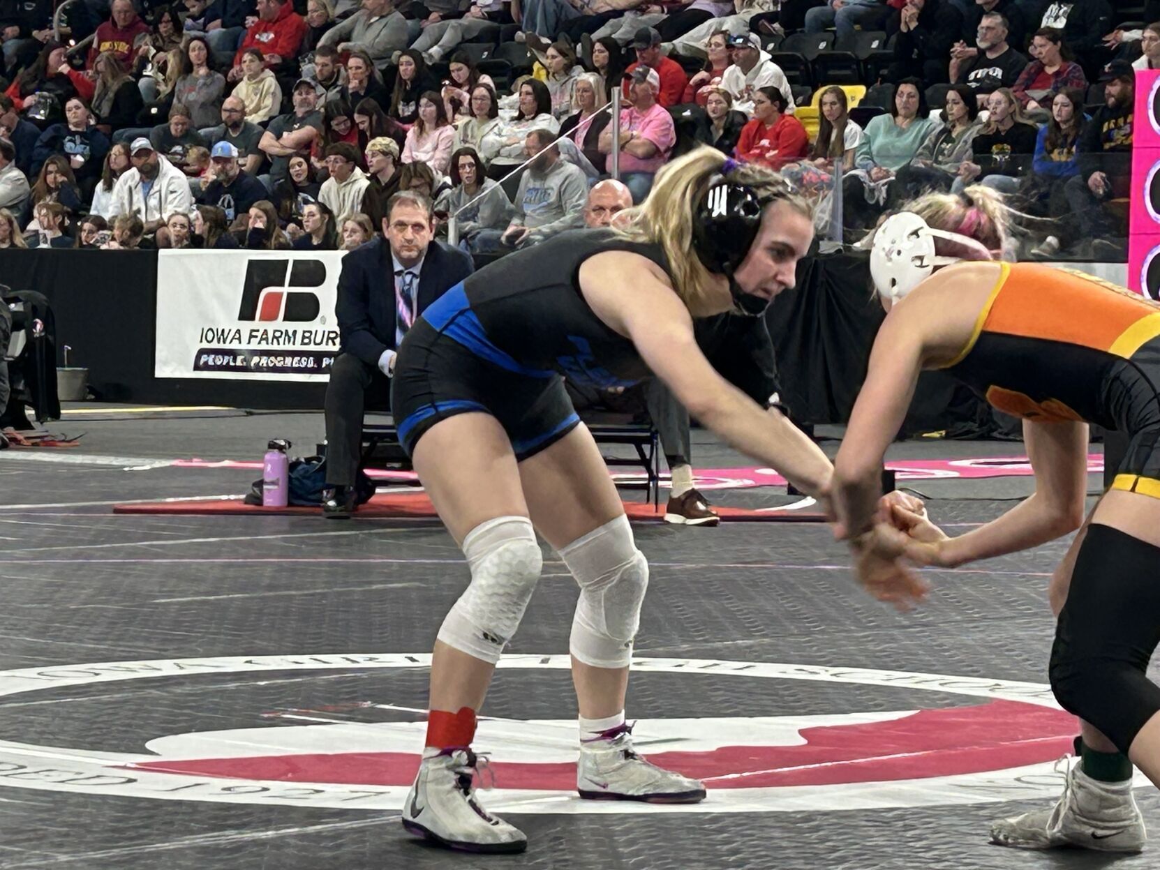 Brus wrestles way to first title for Assumption Knights