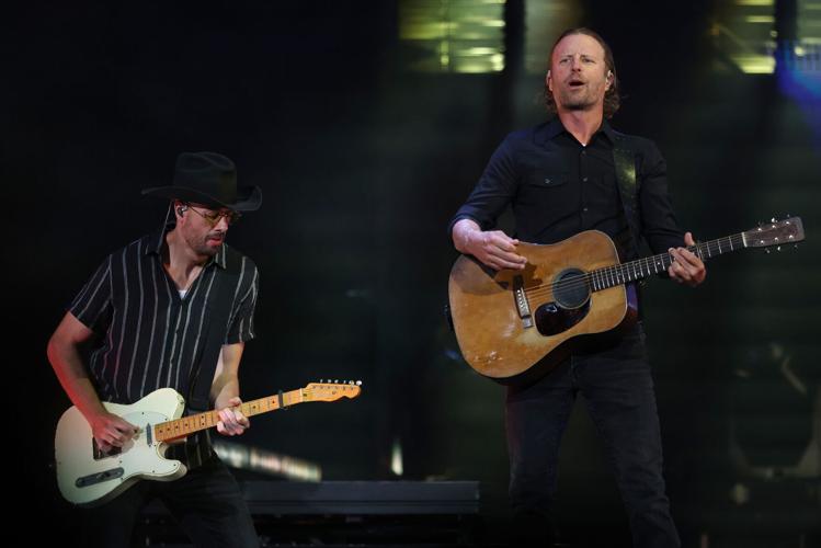 Review: Bentley, Langley and Rice bring decades of country