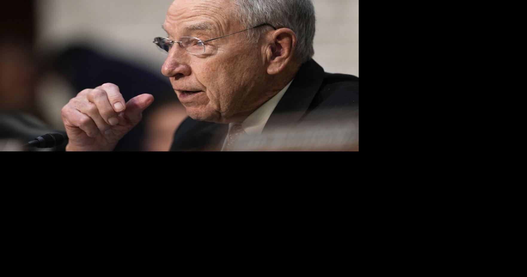 Chuck Grassley says high-level FBI, DOJ firings justified