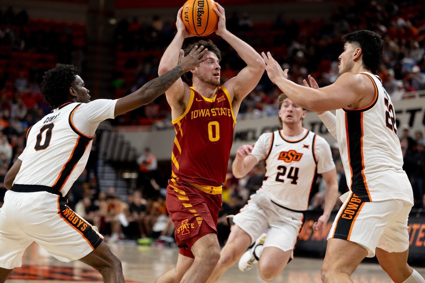 Photos: Iowa State gets one-sided win at Oklahoma State