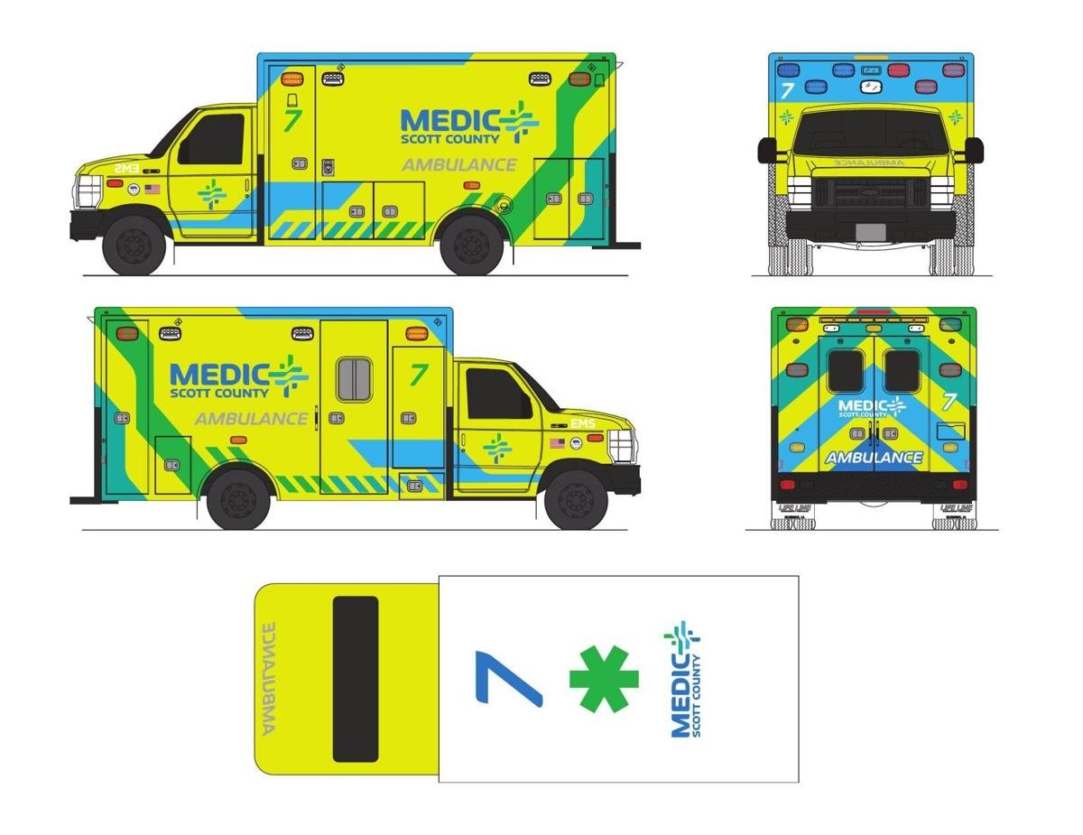 Scott County considering new yellow ambulance design
