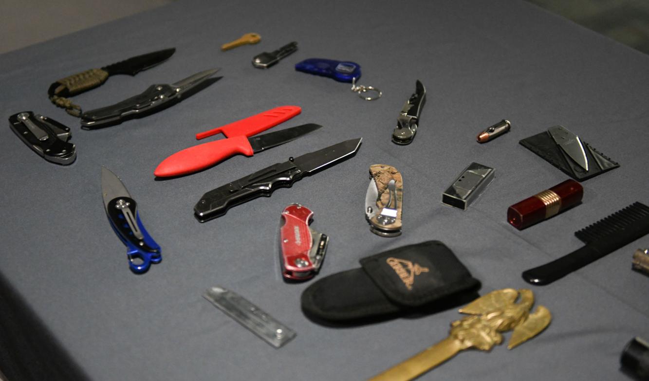 Pepper spray, pocket knives and replica hand grenade? TSA officials say ...