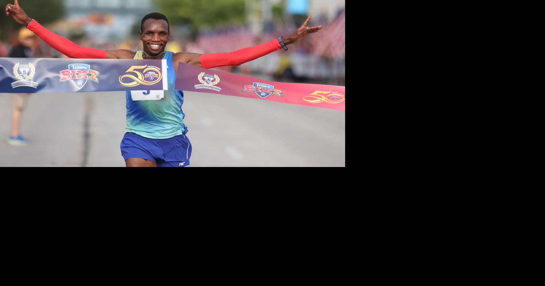 Wesley Kiptoo runs away with men's title in 2024 Bix 7