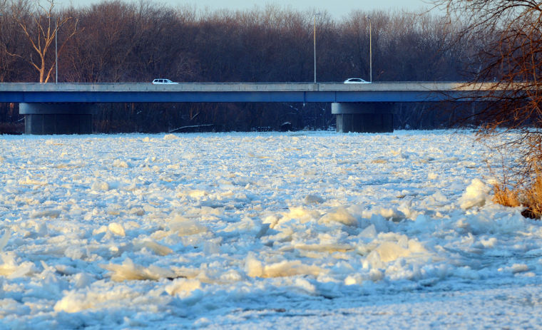 First ice-jam flood of season recedes; next could come anytime
