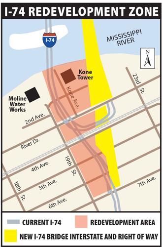 Moline has eye on old I-74 corridor