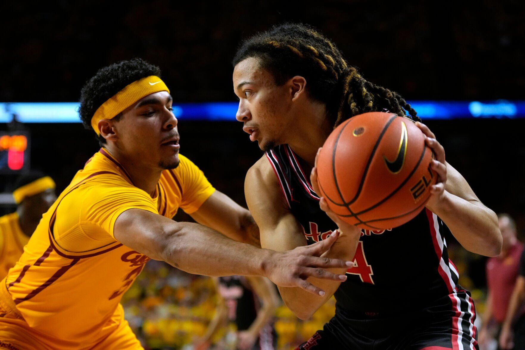Photos: No. 6 Iowa State beats No. 2 Houston