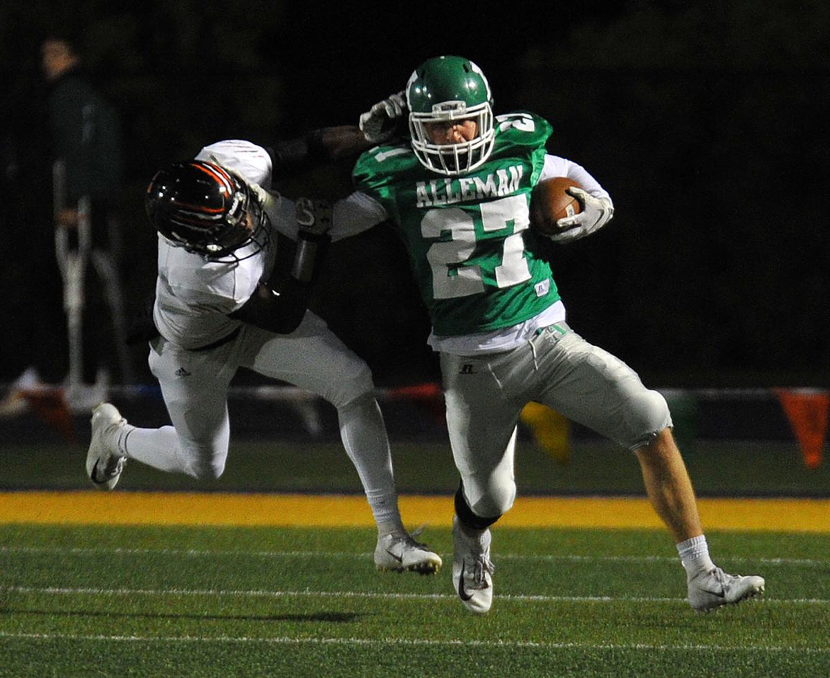 Josh Timm is a man of many duties for the Alleman football team