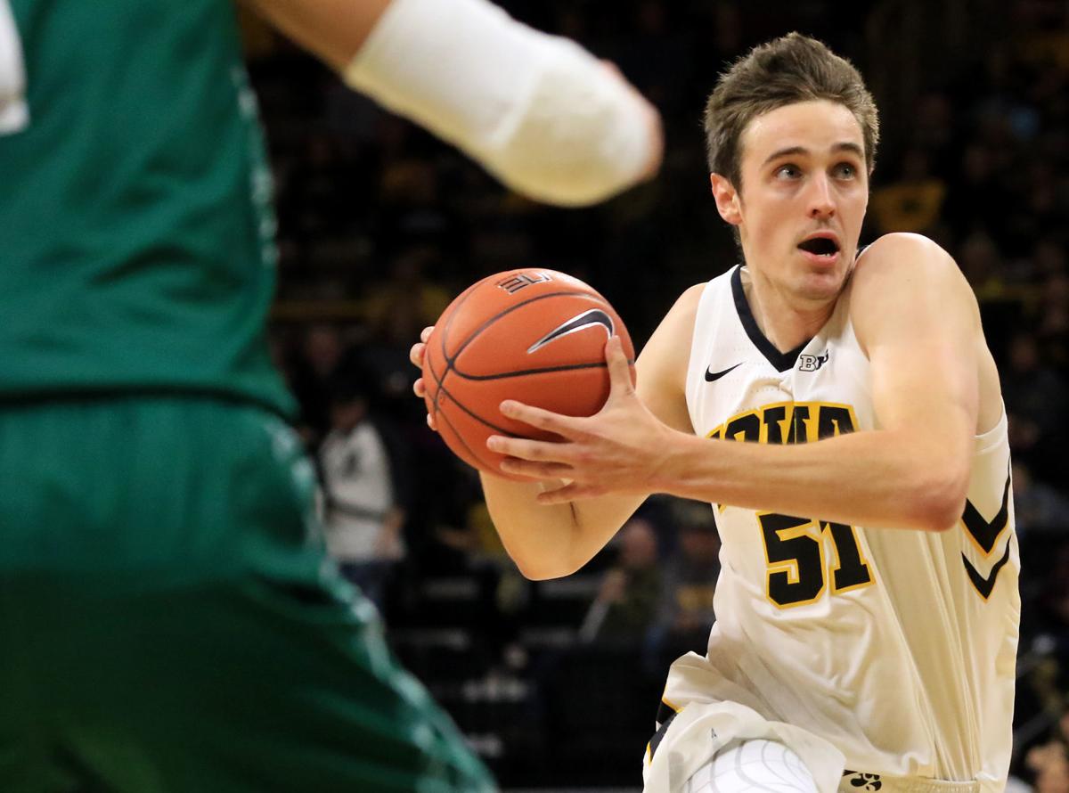 Iowa's Baer enjoys success at Wells Fargo Arena