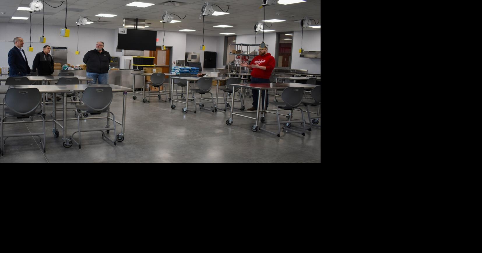 North Scott shows new career ed center to Iowa Ag Secretary