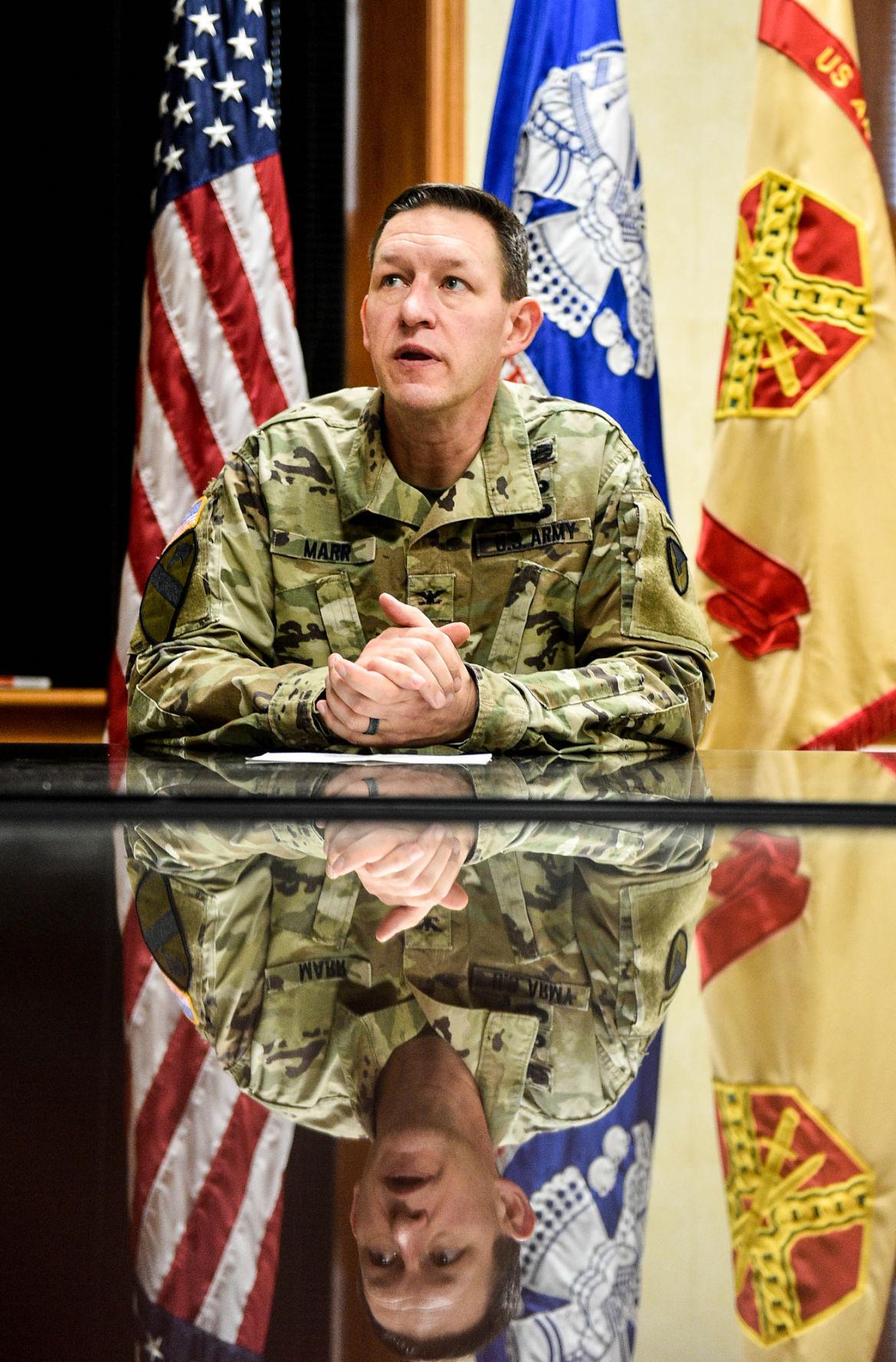 Photos: Col. Stephen Marr, Garrison Commander for Rock Island Arsenal ...