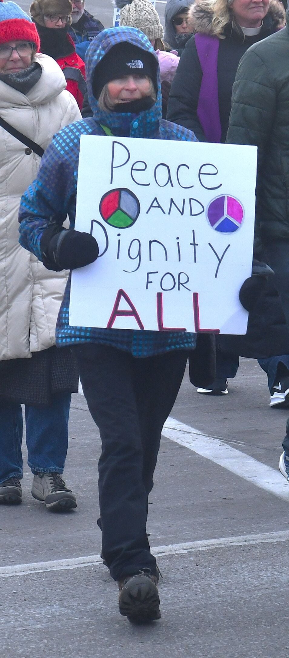 Quad-Cities protestors hold 'March for Peace and Dignity'