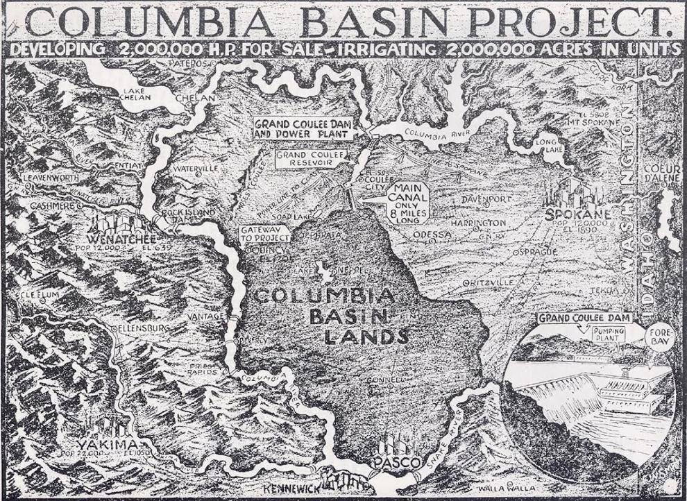 The Columbia Basin Reclamation Project: a century-long effort to ...