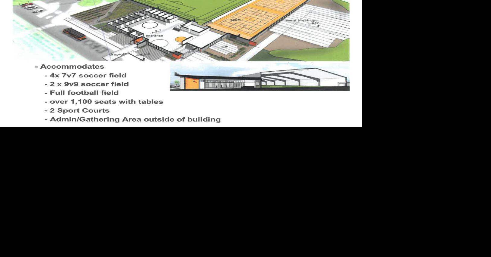 Council chooses option for fieldhouse project | News | qvpr.com
