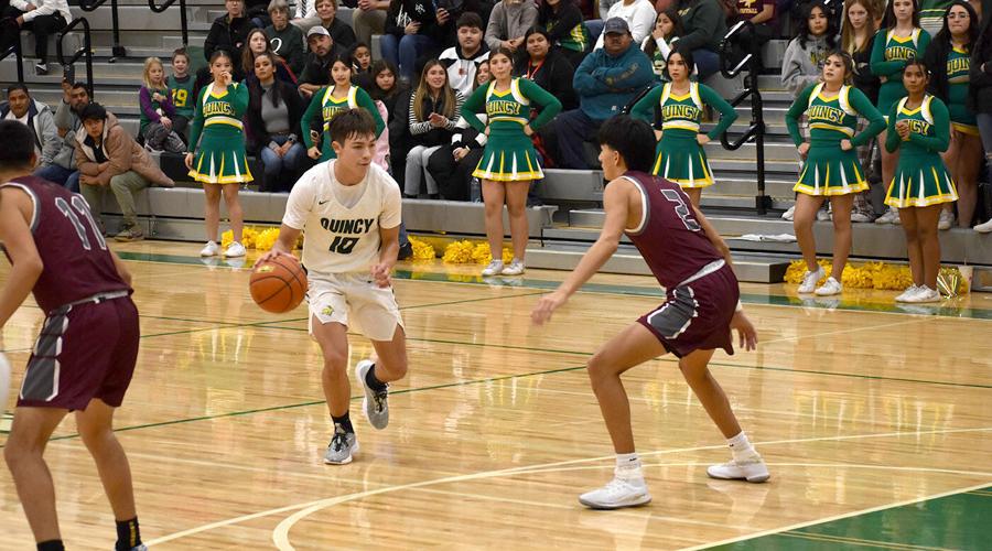 Boys hoops squad finds its offensive groove, notches two victories at ...