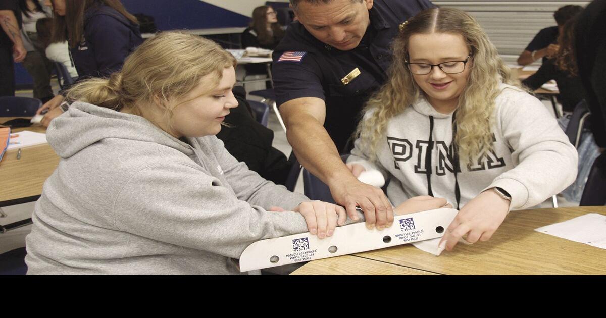 GHS students learning first aid with fire department | Local News ...