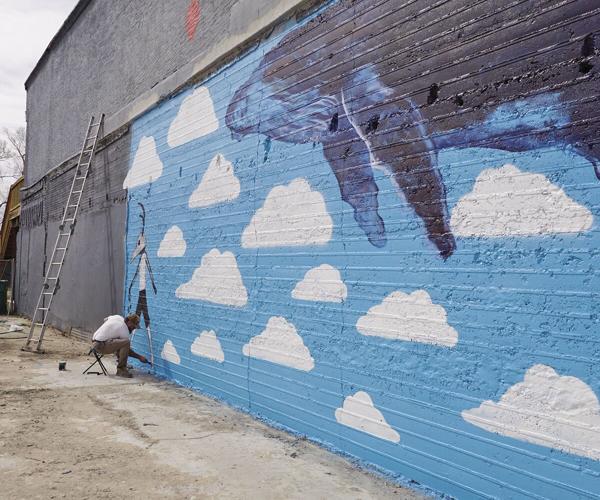 Something 'Fish-y' coats wall at Dexter teen center | Local News ...