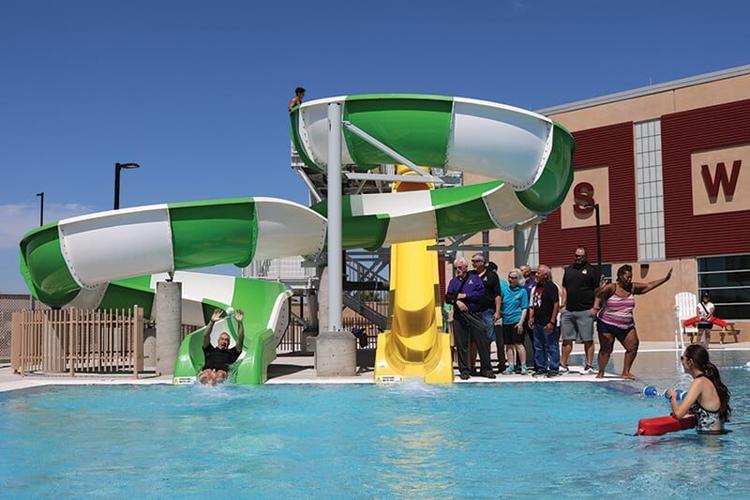 Rec center opens with hoops and water slides | Local News | rdrnews.com
