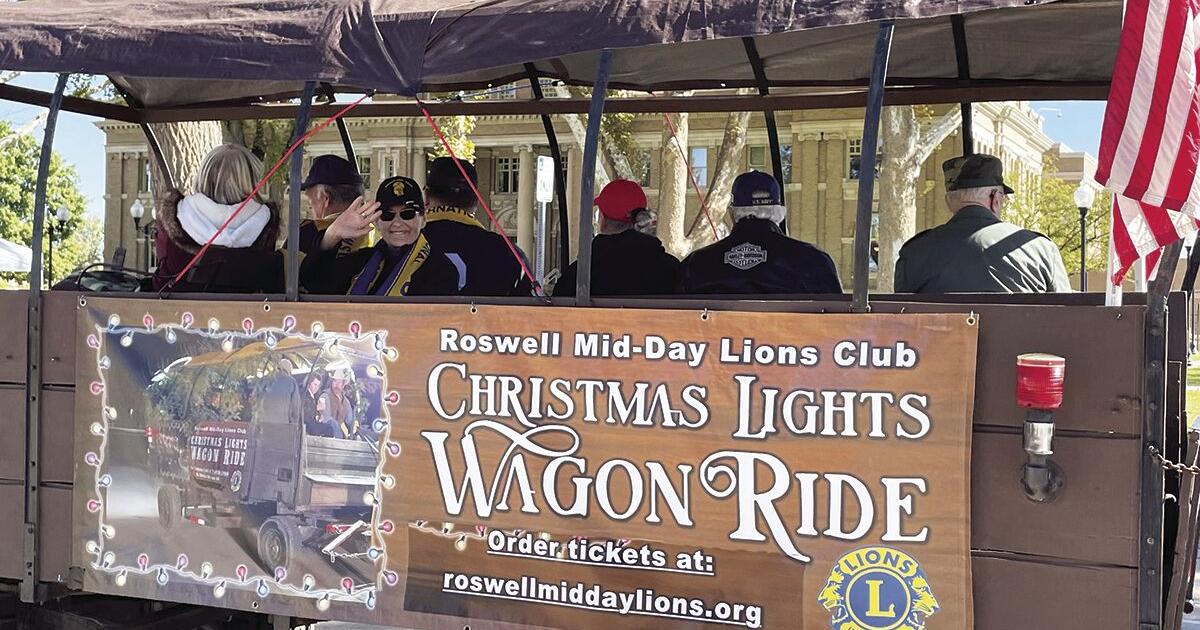 Roswell Mid-Day Lions Club's Christmas lights wagon ride returns ...