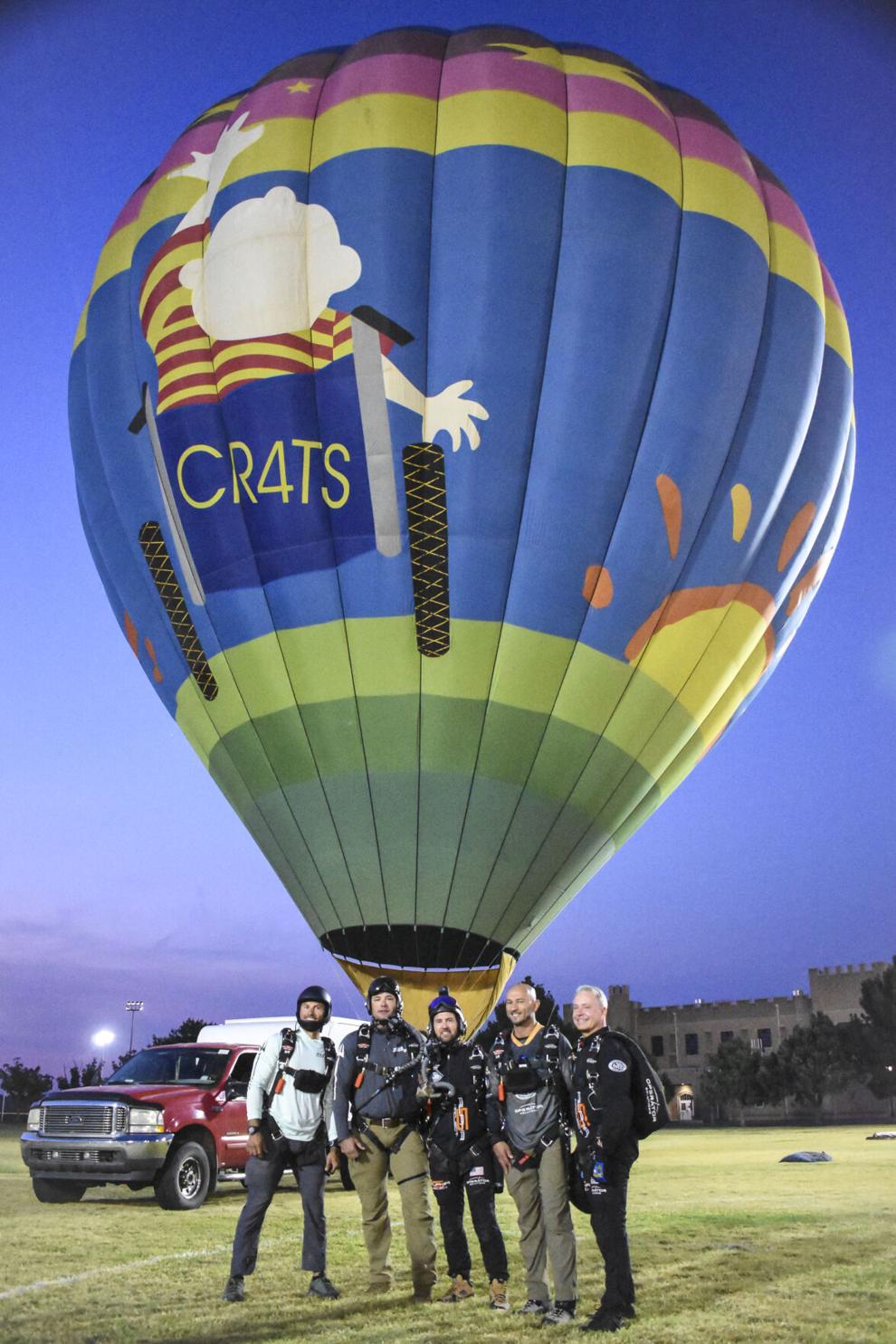 New Mexico Military Institute hosts world record balloon jump — and ...