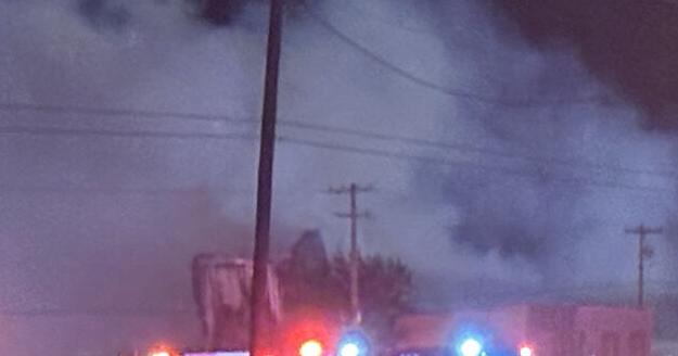 Major fire near old Air Force base | Local News | rdrnews.com
