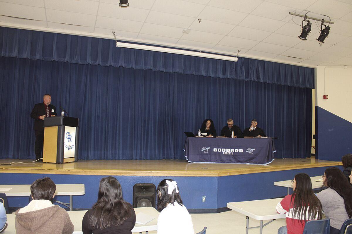 Picturing the day- New Mexico Court of Appeals comes to Goddard High ...