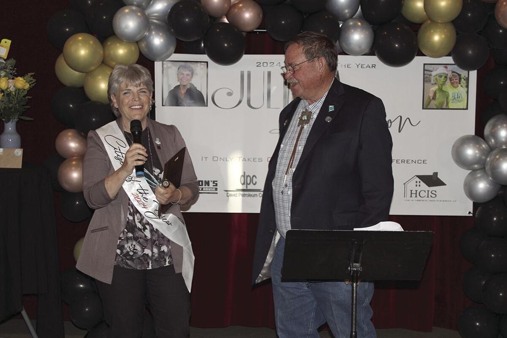 Picturing The Day: Halvorson presented with award | Local News ...