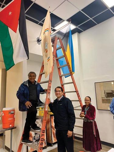 NMMI student organizes raising of Navajo flag | Local News | rdrnews.com