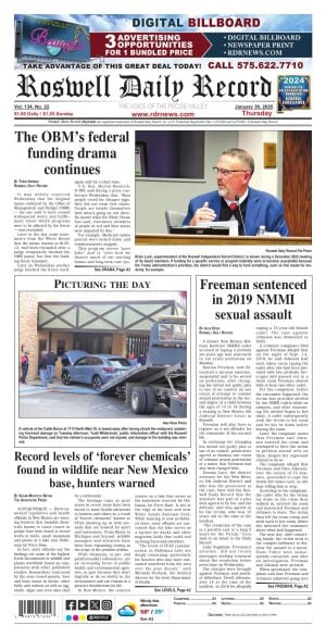 Page 20250130-001 | e-Edition | rdrnews.com