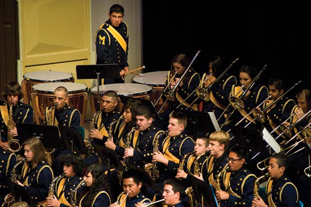 Marauder Band rocks the house, applauds band director ...