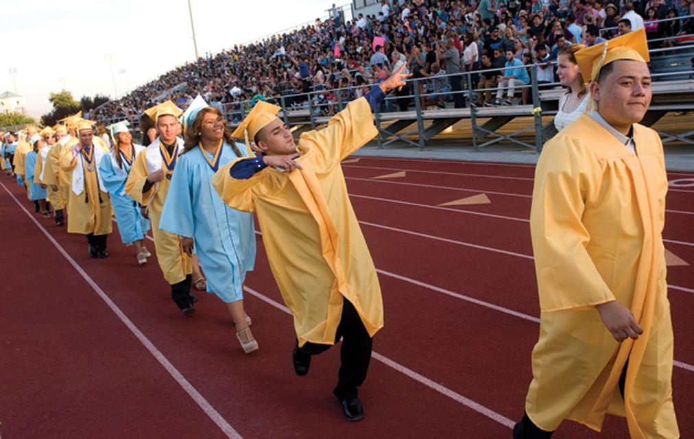 Monache grads fill stage for final farewell | News | recorderonline.com