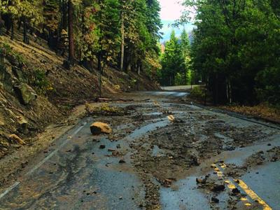 Mud and debris flow in Rough Fire burn area | News | recorderonline.com
