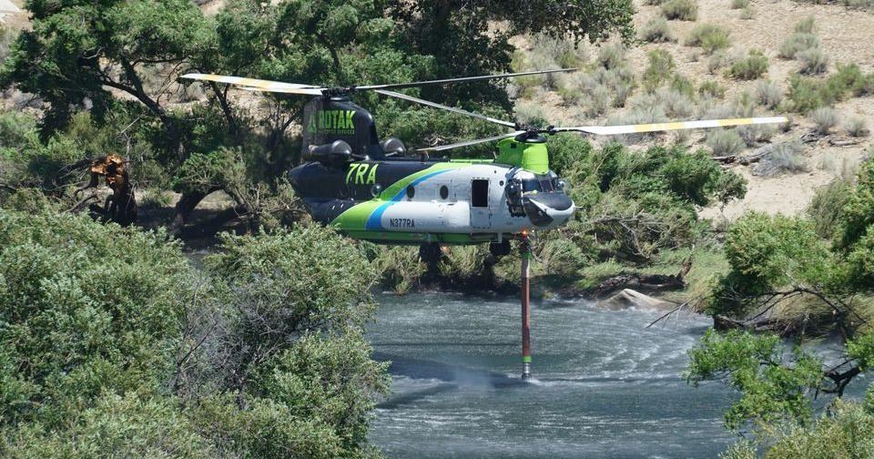 Firefighters make progress on SQF Lightning Incident fires | Photos ...