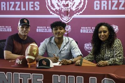 Jimenez signs with La Verne: GHHS senior to play football in college ...