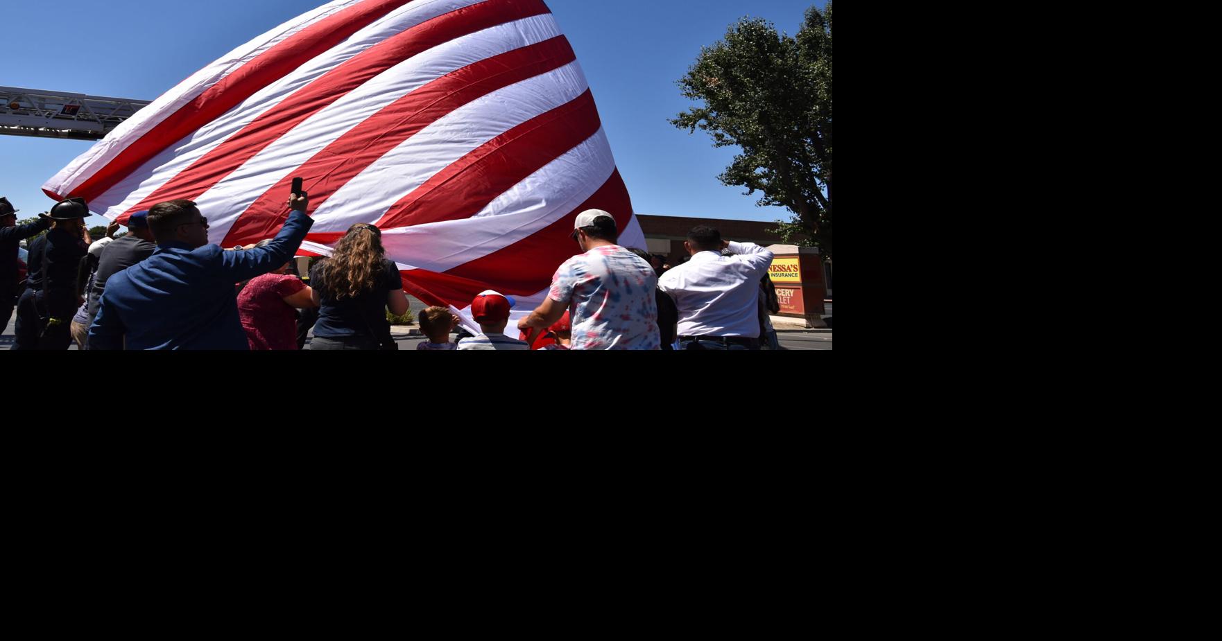 Grand Old Ceremony: Flag Day tradition continues | Photos ...