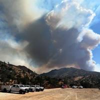 Progress continues on Trout, Long Fires; Borel Fire grows | Photos ...