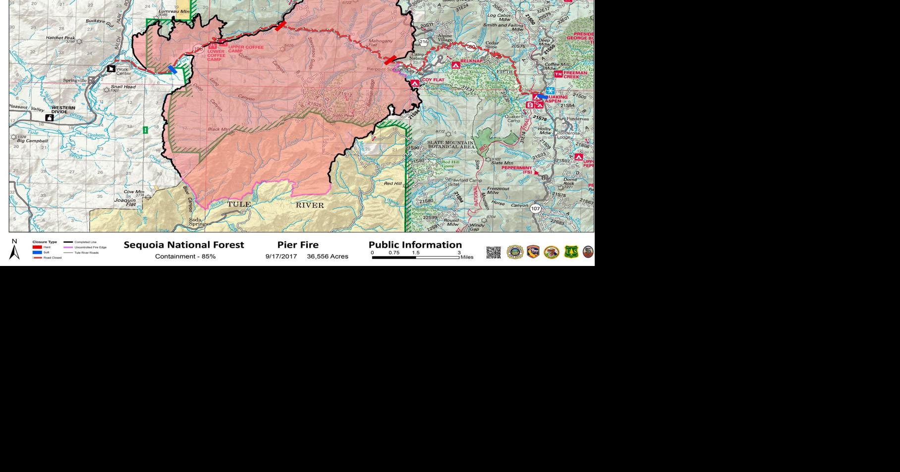 Pier Fire still at 95% containment | News | recorderonline.com
