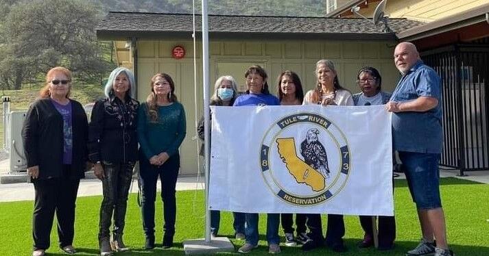 Tule River Elders Council celebrates sovereignty with flag raising ...
